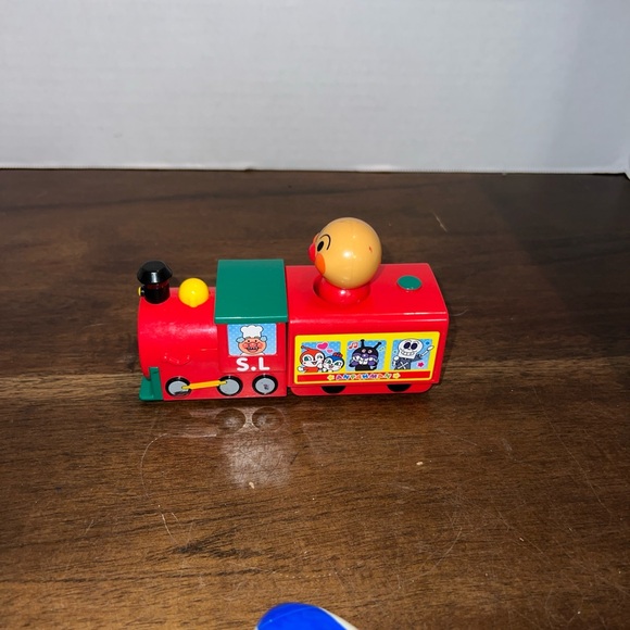 anpanman | Toys | Anpanman Train Pull And Whizz | Poshmark